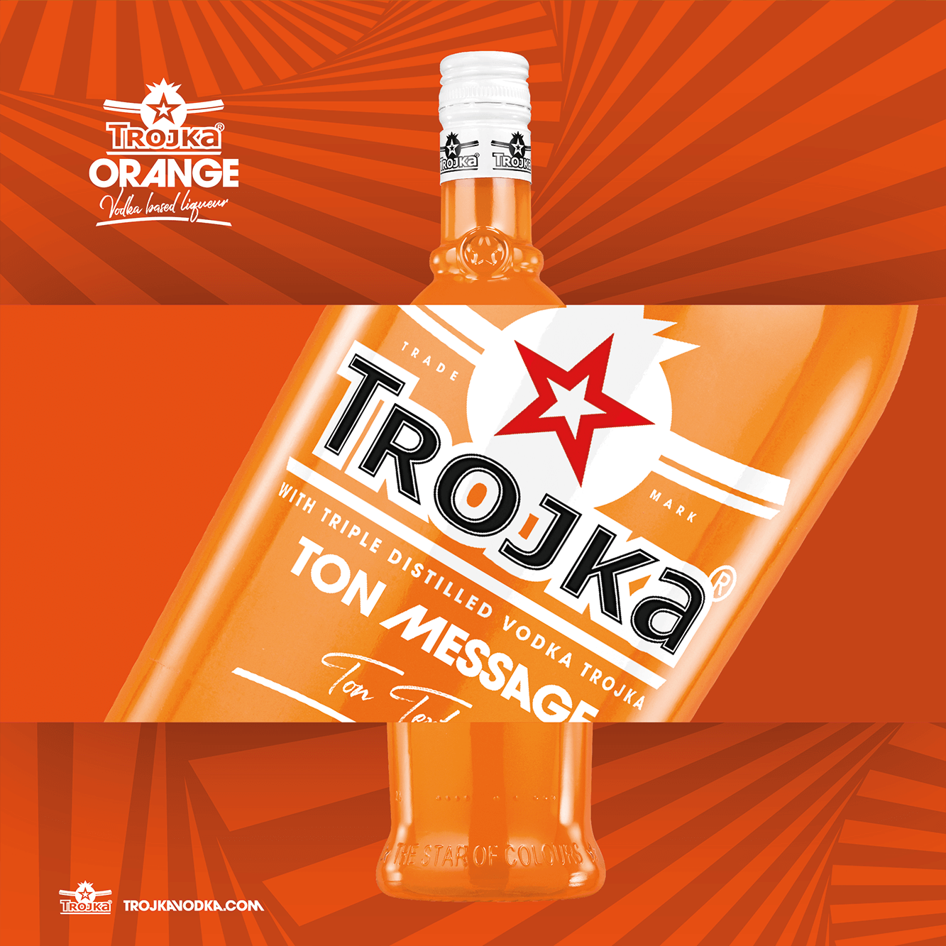 Trojka avec étiquette personnalisée