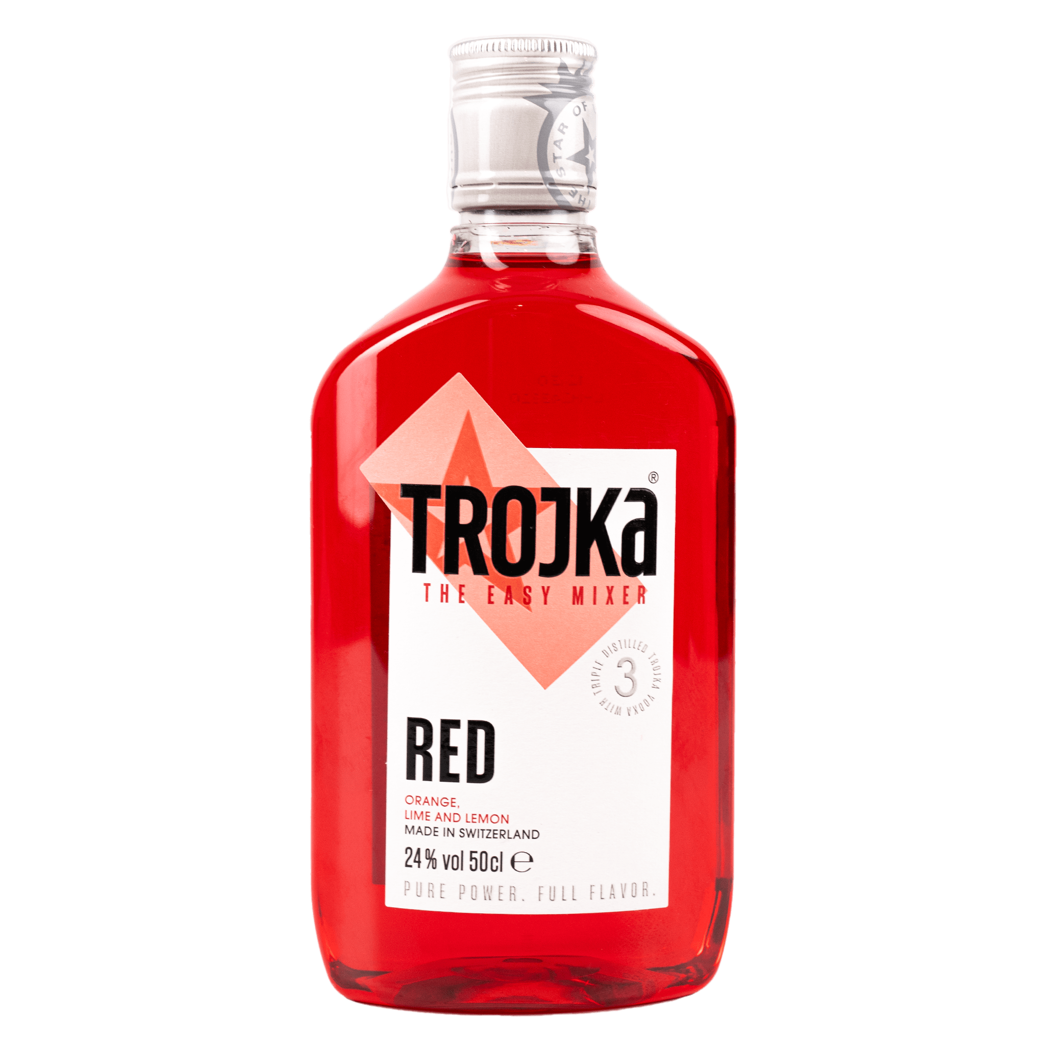 Trojka Vodka Liqueur Red – Roter Vodka-Likör 50cl PET