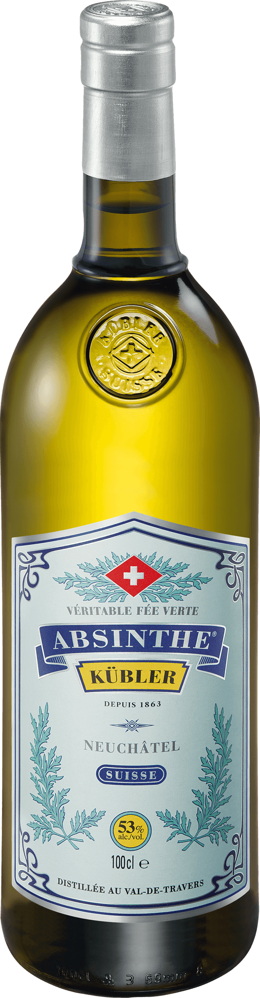Absinthe Kübler 100cl | Absinthe | drinkdirect.ch