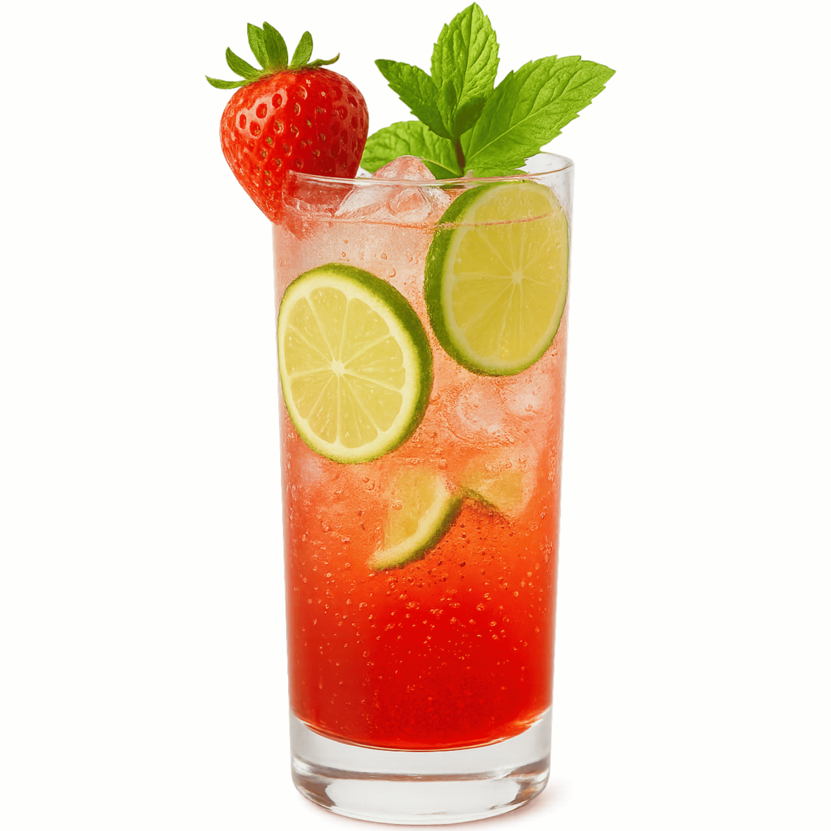 Strawberry Lime Fizz | drinkdirect.ch