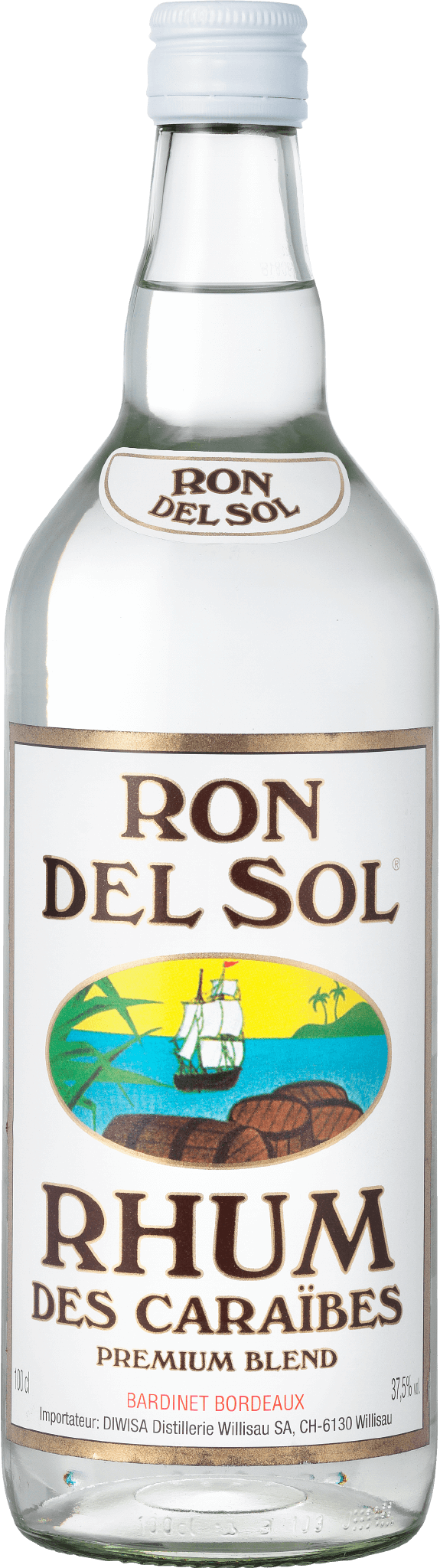 Ron del Sol Rum weiss | Rum | drinkdirect.ch