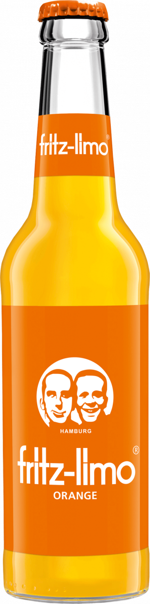fritz-limo orange – Fruchtige Orangen-Limonade von fritz